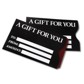 Gift Card Supplies - Envelopes, Holders, Presenters & More